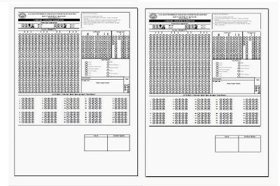 Format LJK UTS, UAS, US dan Pra UN