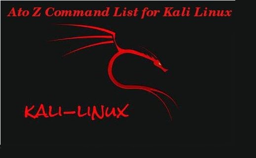Neuro-Oncology: Learn A-Z Kali_Linux Commands For Beginerrs