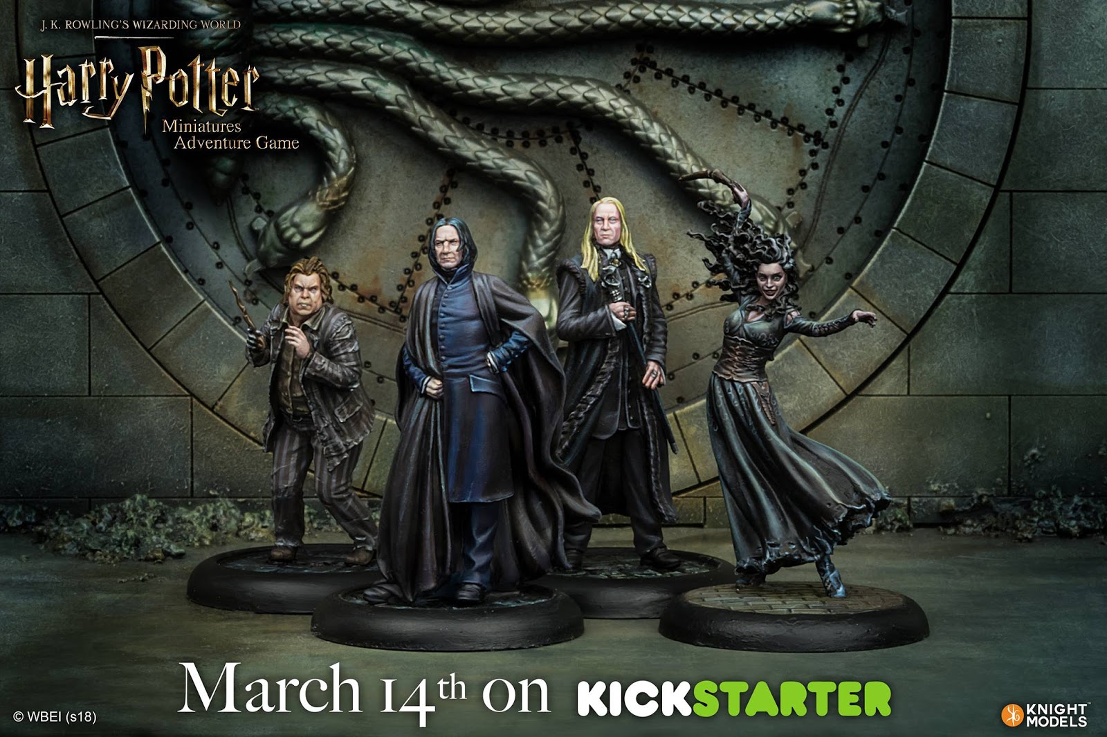 [Knight Models] Harry Potter Miniatures Adventure Game Announcement