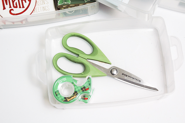 How to Easily Organize Holiday Gift Wrap Supplies | Little House of ...