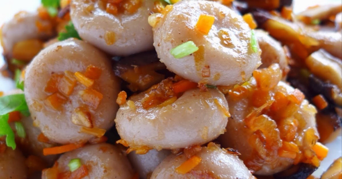 Minty's Kitchen: Hakka Yam Abacus Seeds [客家算盘子]