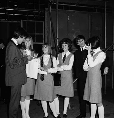 Meet the Beatles for Real: Acting like a bunch of school girls