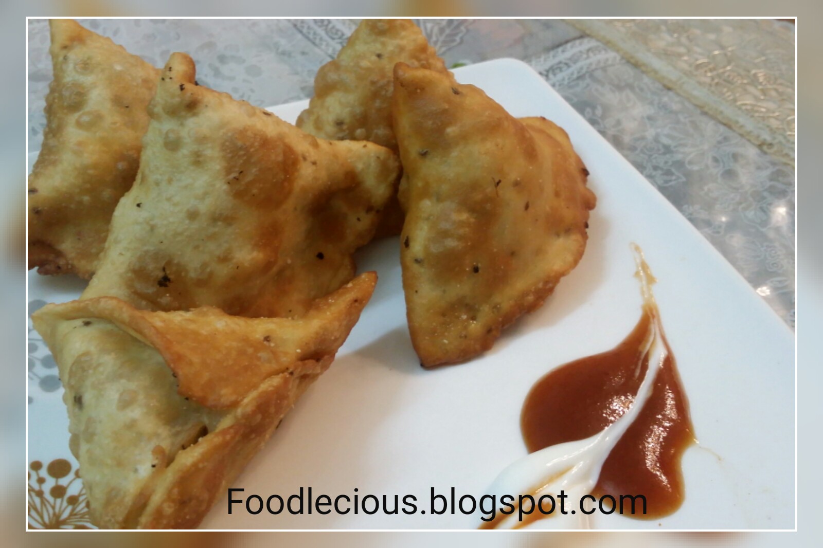 Crispy Chicken Samosa Recipe
