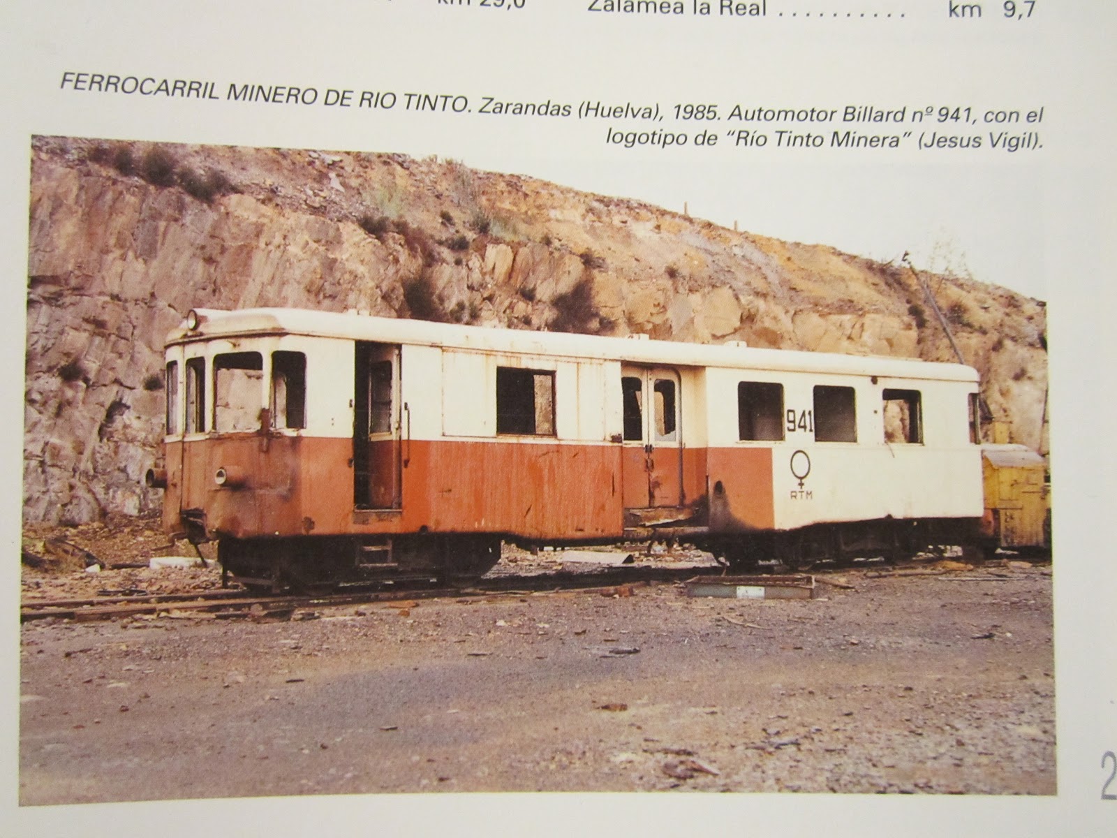 LOS TRENES DE PEÑARROYA: Los Billard de Peñarroya