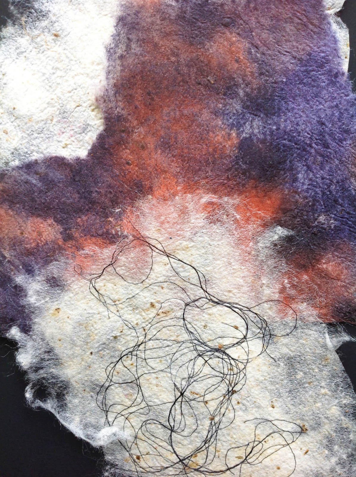 STITCHWORKS: How to make cheat's silk paper.