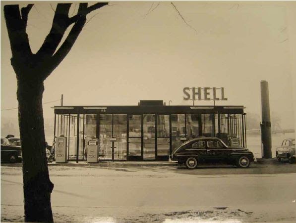 A nave do bom gosto: Shell....1955