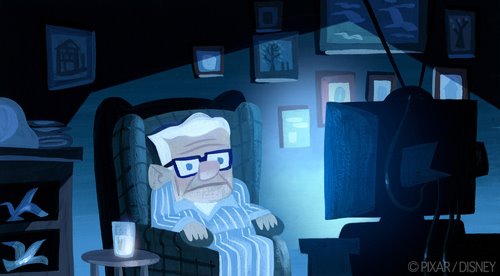 Living Lines Library: Up (2009) - Color Scripts, Part 2