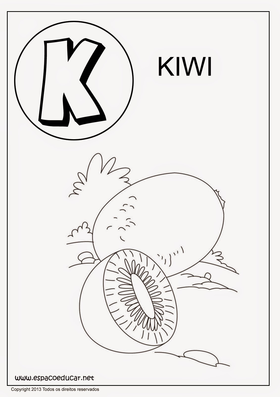 Alfabeto de colorir - Alfabeto para colorir, pintar, imprimir ou fazer ...