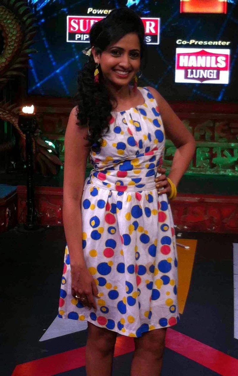 Telugu TV Bhamalu: Anchor Lasya Hot