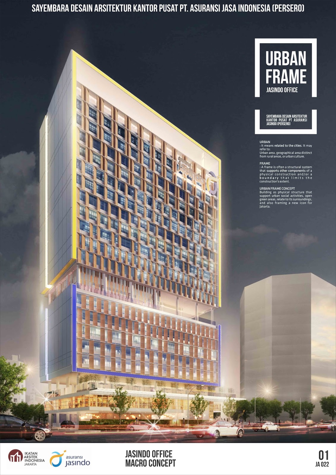 hanjavacana: The Urban Frame - Sayembara Desain Gedung Kantor Pusat PT ...