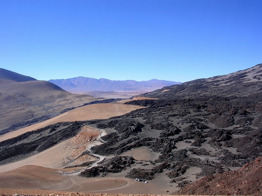 Jaime Suárez - Cerros americanos -: Volcán PEINADO