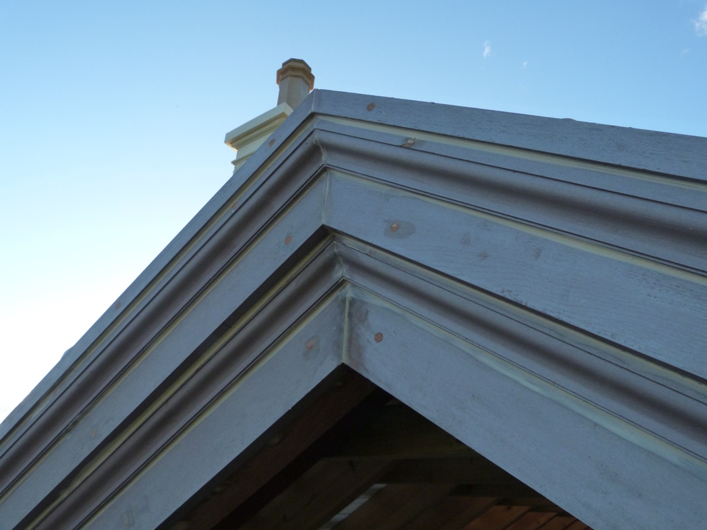 Sawdust In My Socks: Fitting Fancy Fascia And Barge Board