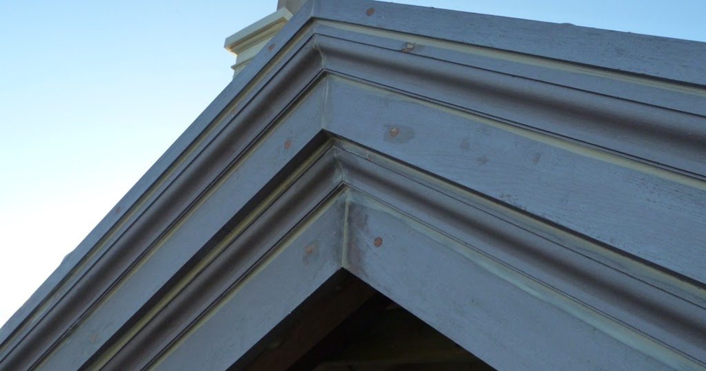 Sawdust In My Socks: Fitting Fancy Fascia And Barge Board