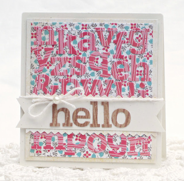 GCD Studios: Die Cut Week: Lots of letters