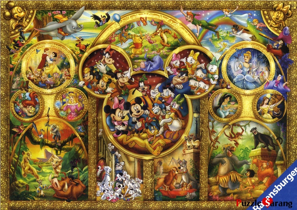 Walt Disney Jigsaw Puzzles 1000Pieces Collection 12