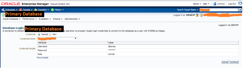 Step Into Oracle DBA ( SID ): Verify Data Guard Configuration using 12c Cloud Control