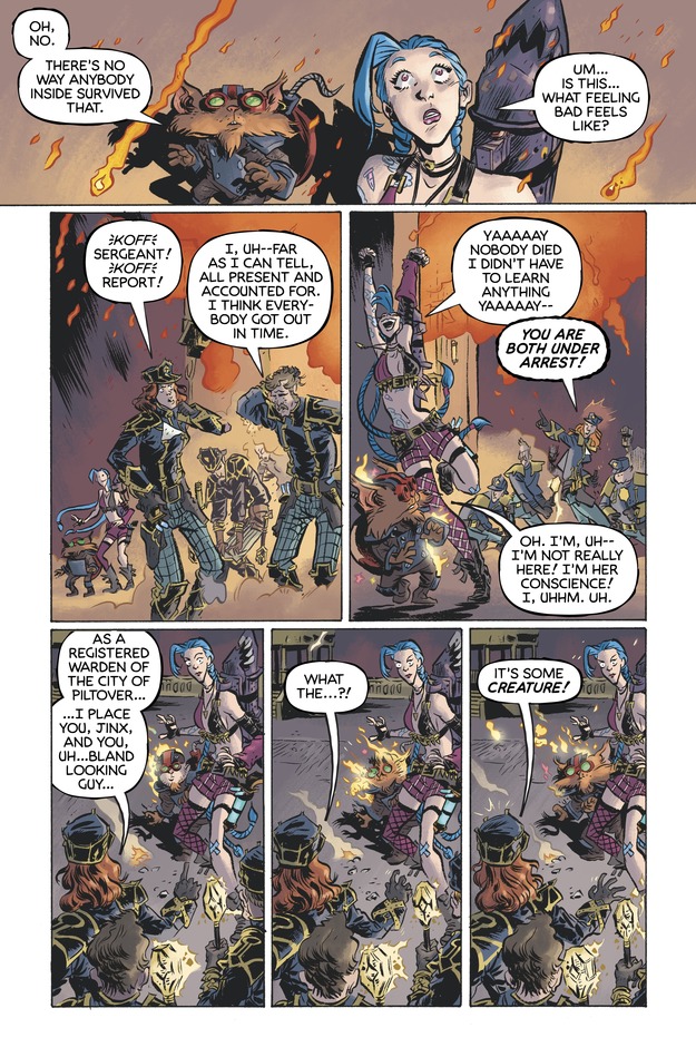 Surrender at 20: Ziggs & Jinx: Paint The Town Comic