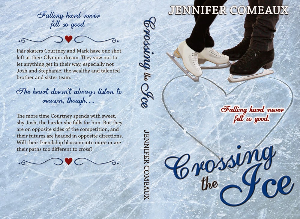Itching for Books: COVER REVEAL: Crossing the Ice by Jennifer Comeaux