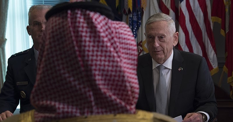 US SecDef James Mattis' Resignation Letter