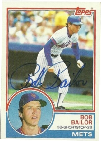 Early Eighties Mets All Around Player: Bob Bailor (1981-1983)