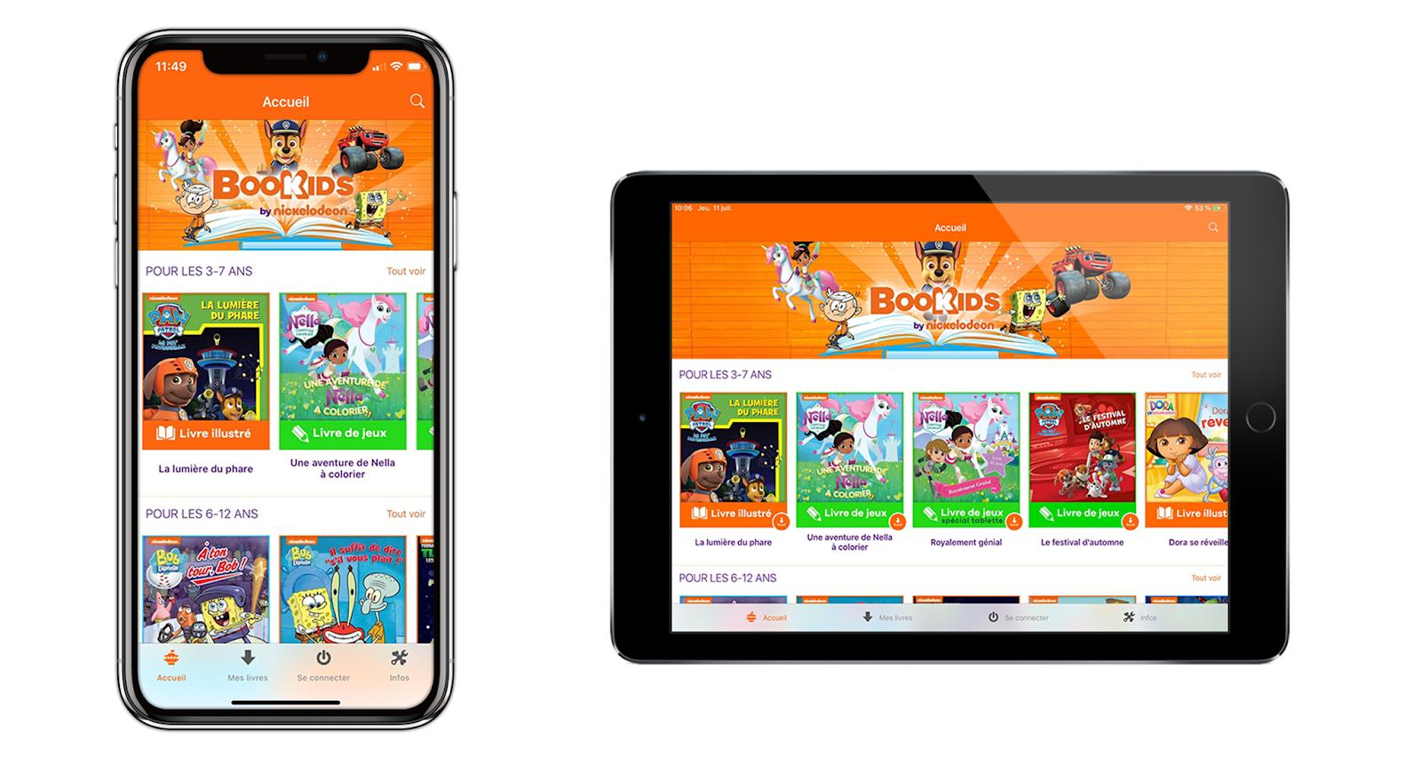 NickALive!: Nickelodeon France Launches 'Bookids', the First Mobile E ...
