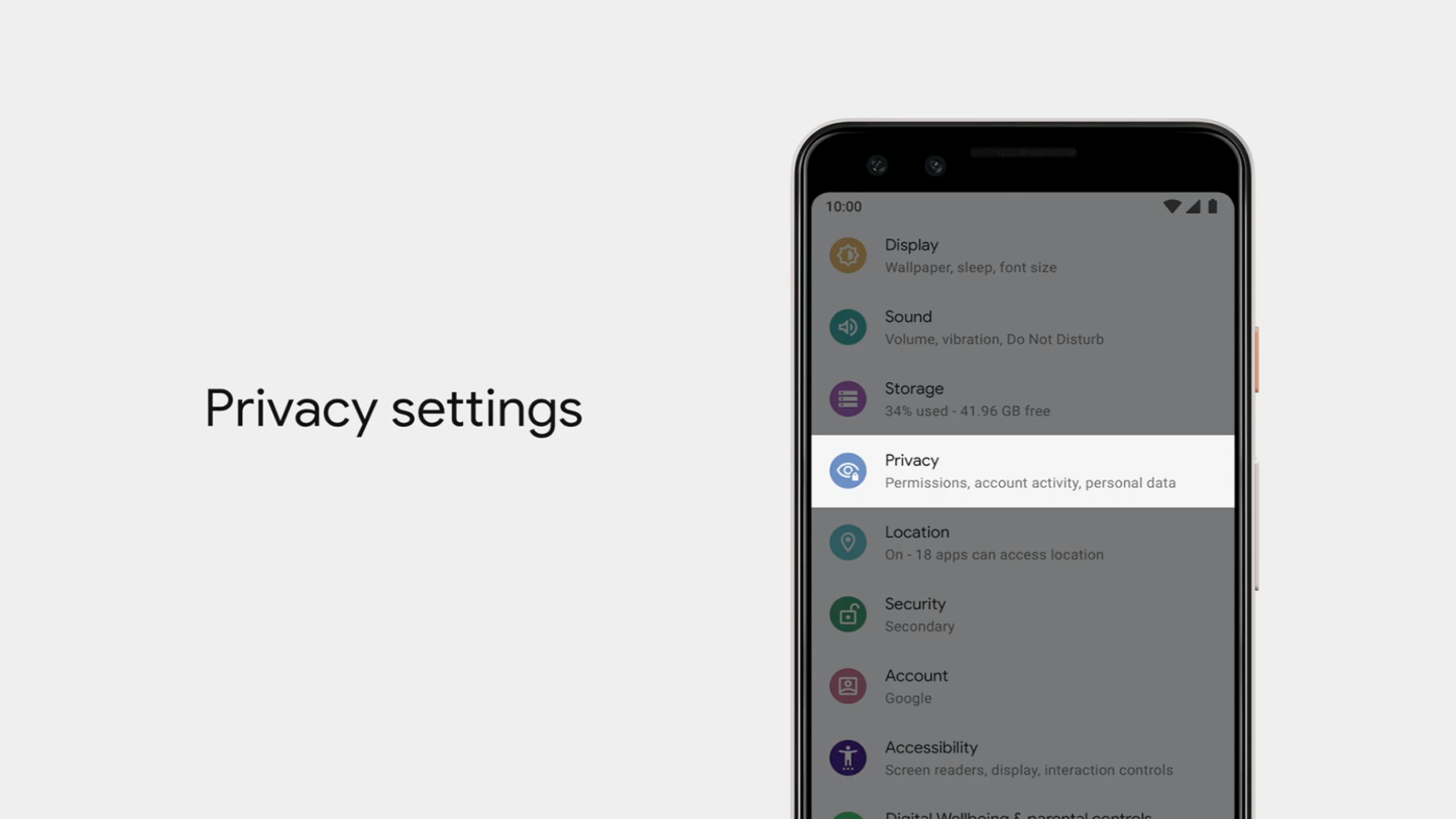 Privacy. That’s iPhone. No matter what Google says