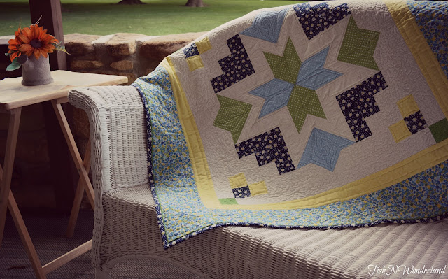 Tish's Adventures in Wonderland: Star Blossom-Baby Quilts