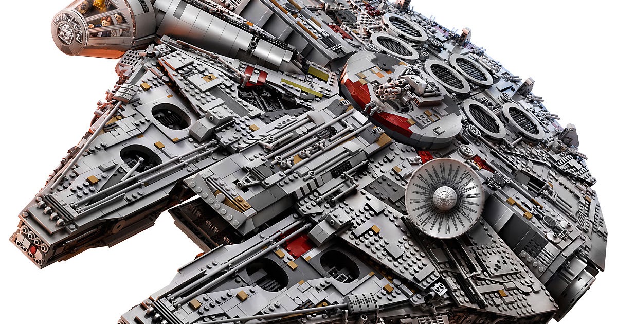 Nova Millenium Falcon em LEGO tem 7541 peças e custa €799 | Aberto até ...