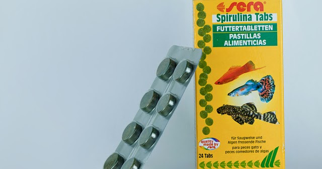Sekai Scaping: Produtos: Sera Spirulina Tabs