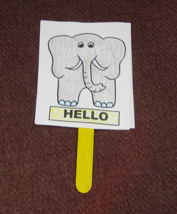 Preschool Storytime Crafts: Hello and Goodbye
