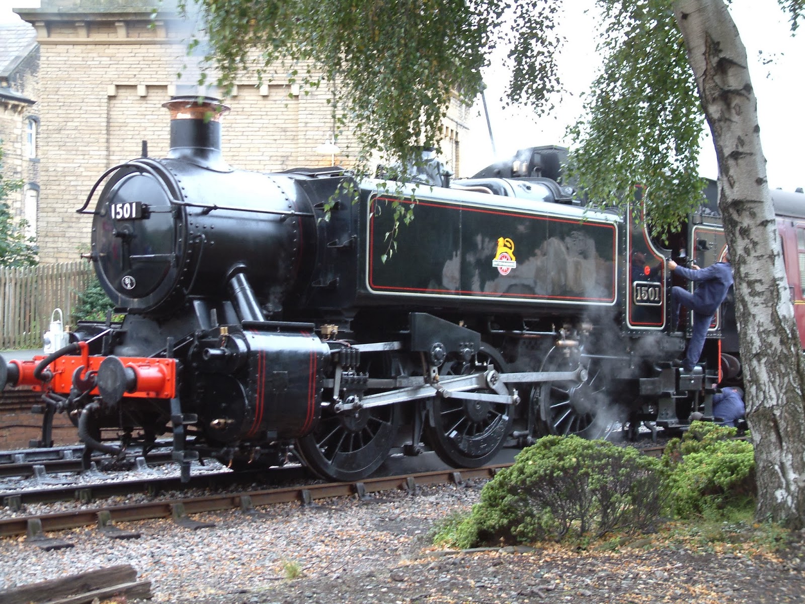 Steam Memories: GWR Panier tank 15XX class