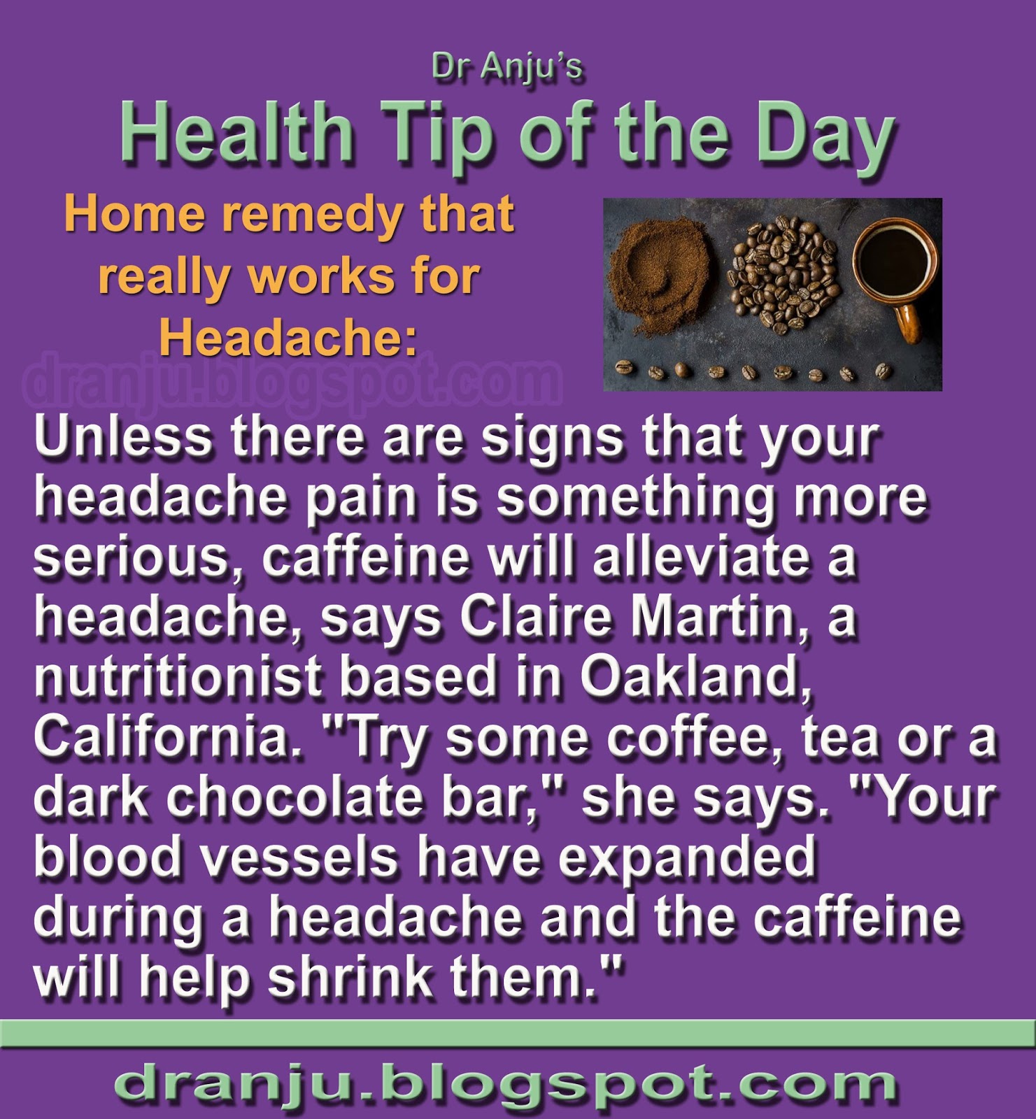 Dr. Anju's Health Tips: November 2017