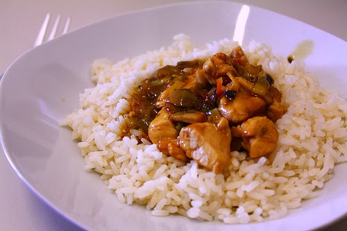 Street Food, Cuisine du Monde: Recette de dinde épicée avec son riz à l ...