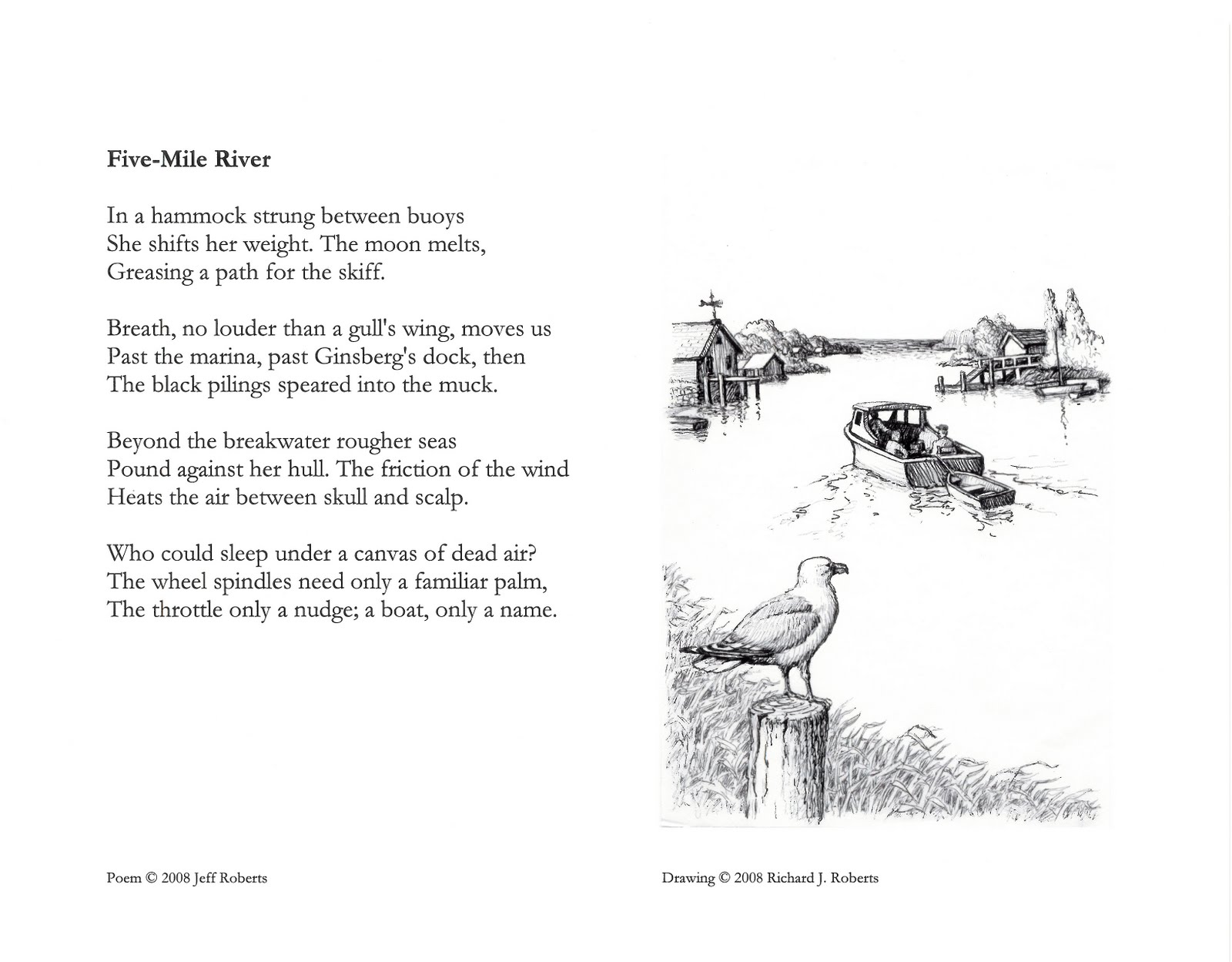 Jeff Roberts' Poetry: Poetry Broadsides in Etsy Shop