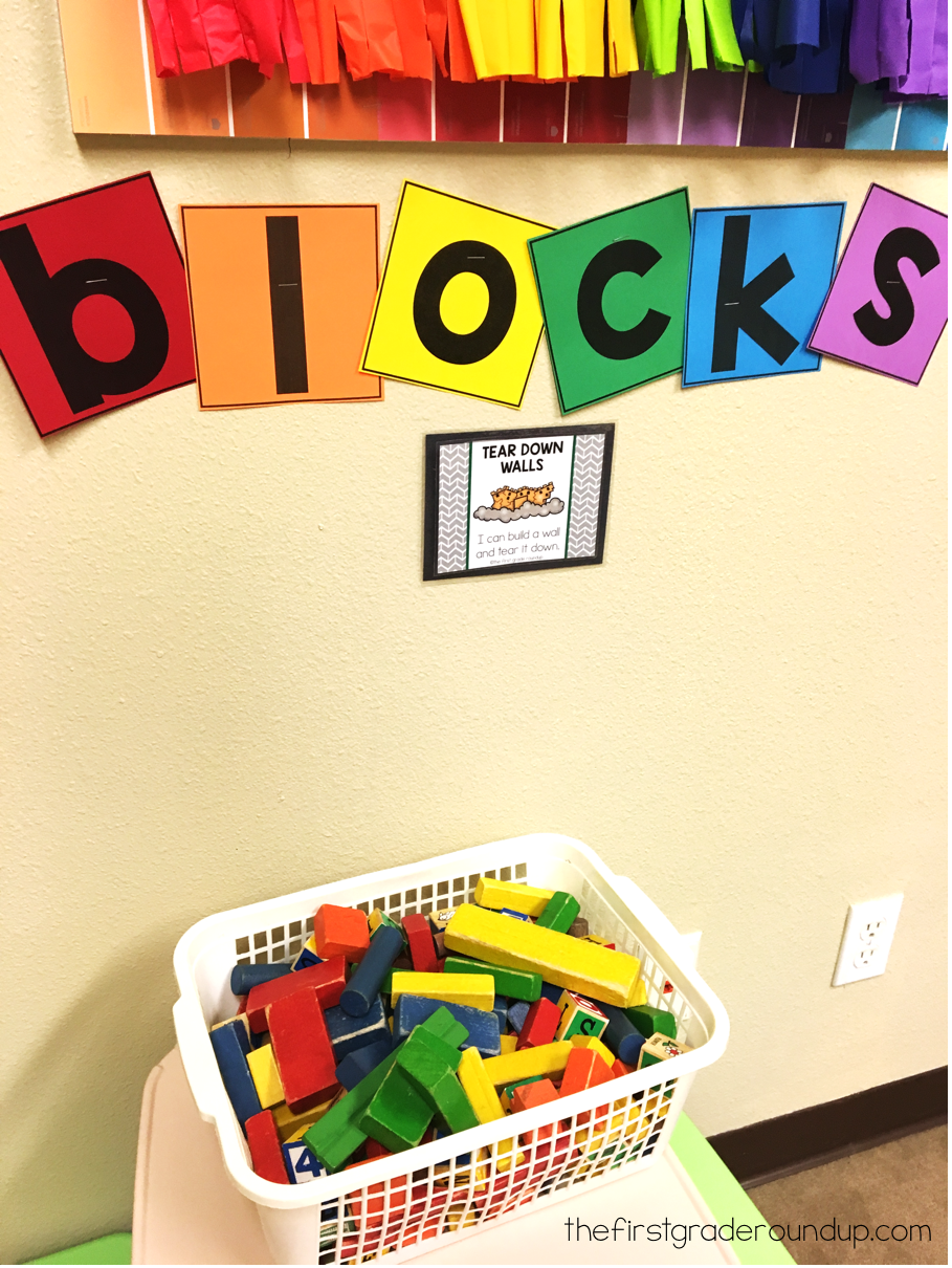 Catchy Preschool Rainbow Classroom Theme & Decor - The First Grade Roundup