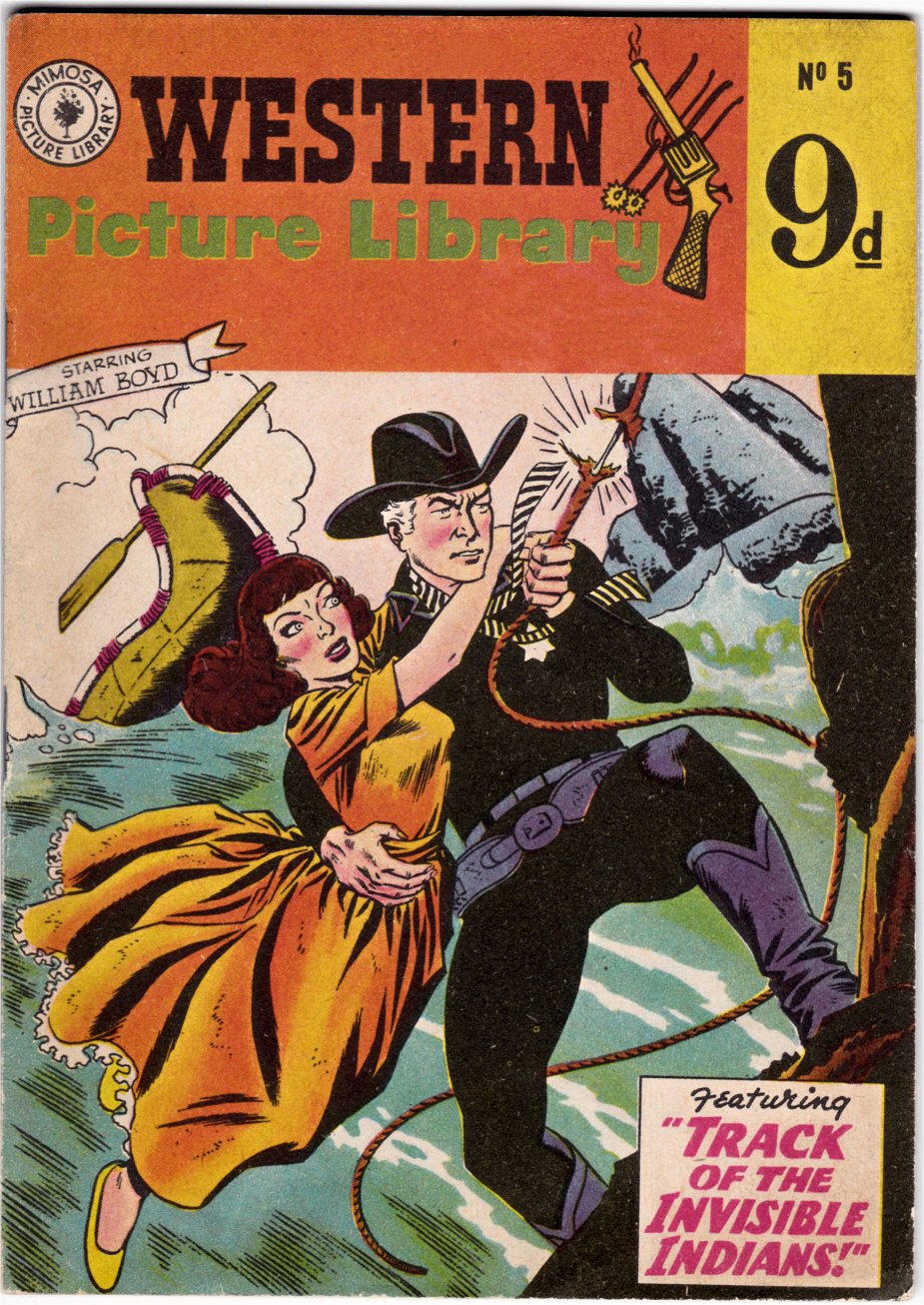 South African Comic Books: Mimosa Western Picture Library Digest 5