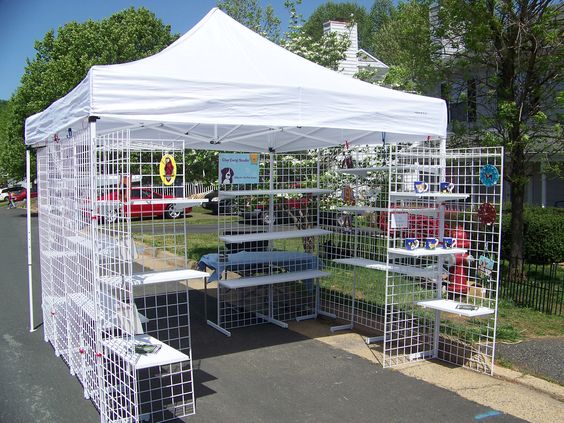 Portable Walls for Vintage Booths and Craft Shows - Booth Crush