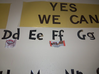 Mrs. Wood's Kindergarten Class: Environmental Print Wall