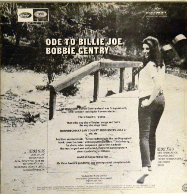 Blast from Your Past: 50 Years Ago Billie Joe Jumped Aug 1967