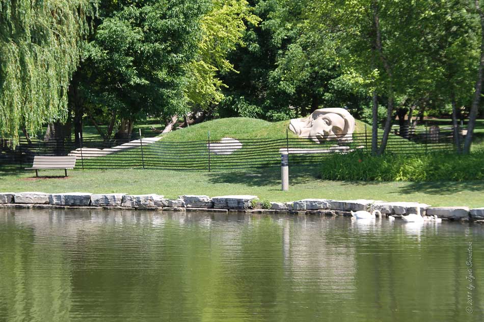 Public Art in Chicago: Schaumburg [ Awaking Muse - by Don Lawler and ...