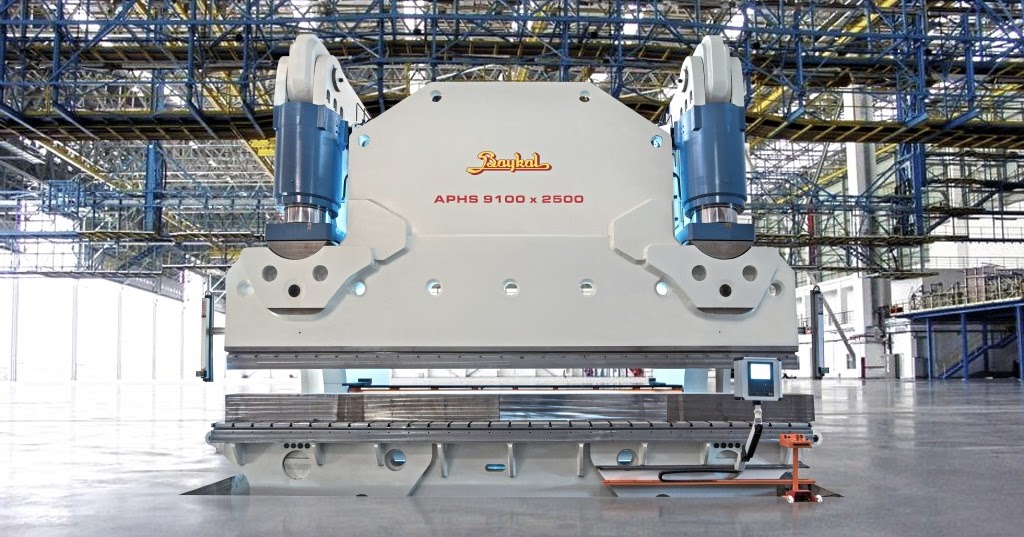 MADE IN TURKEY: ''BAYKAL'' EXTRA LARGE PRESS BRAKE MACHINE IN THE WORLD
