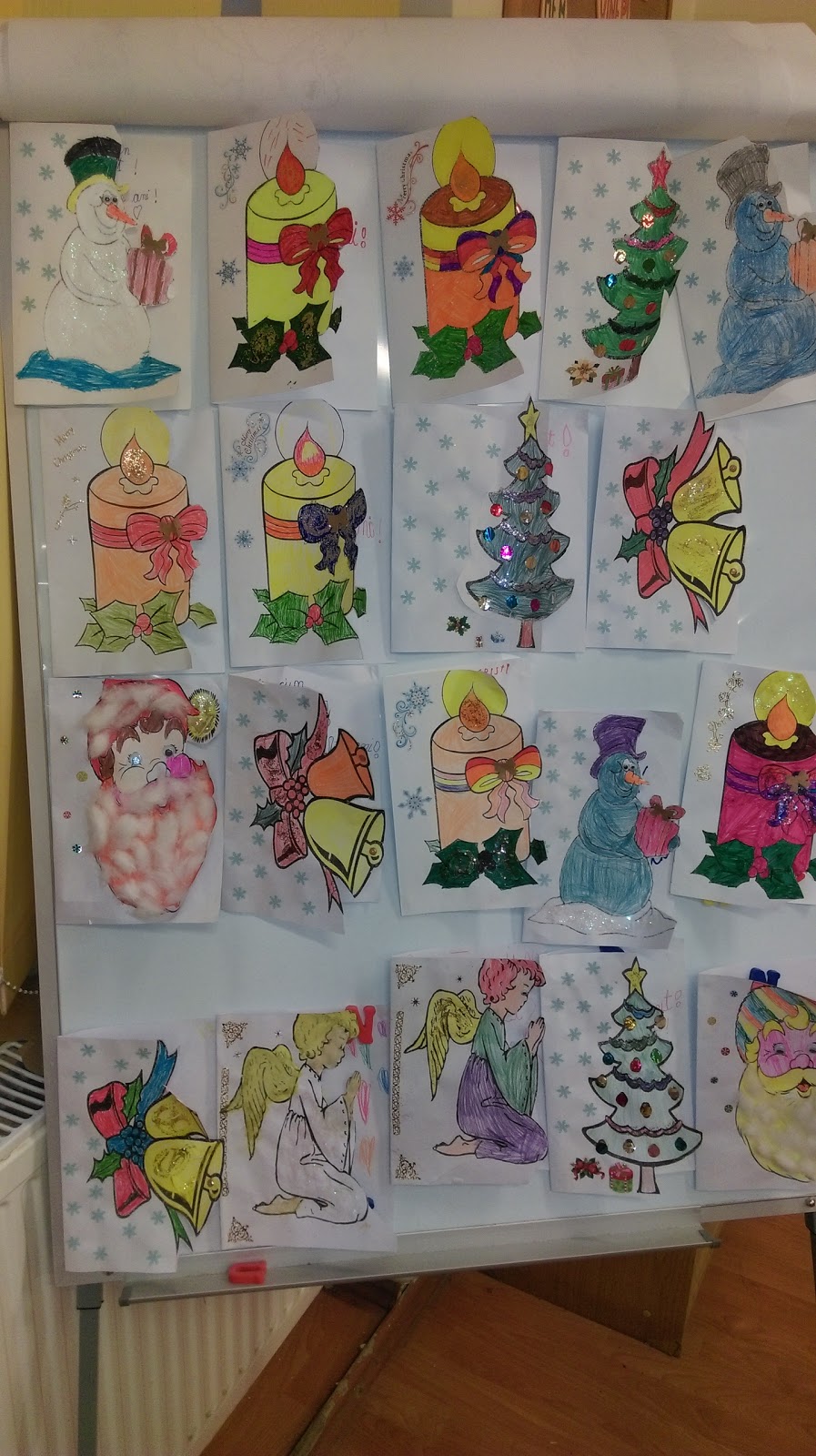 CLASA MEA: Lucrari de iarna