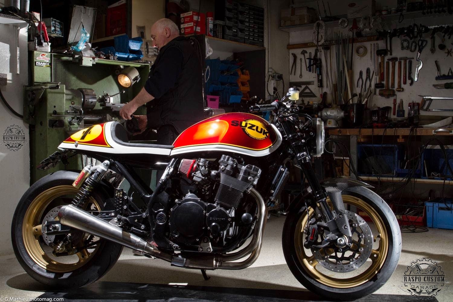 Inazuma Barry Sheene Racer - RocketGarage - Cafe Racer Magazine