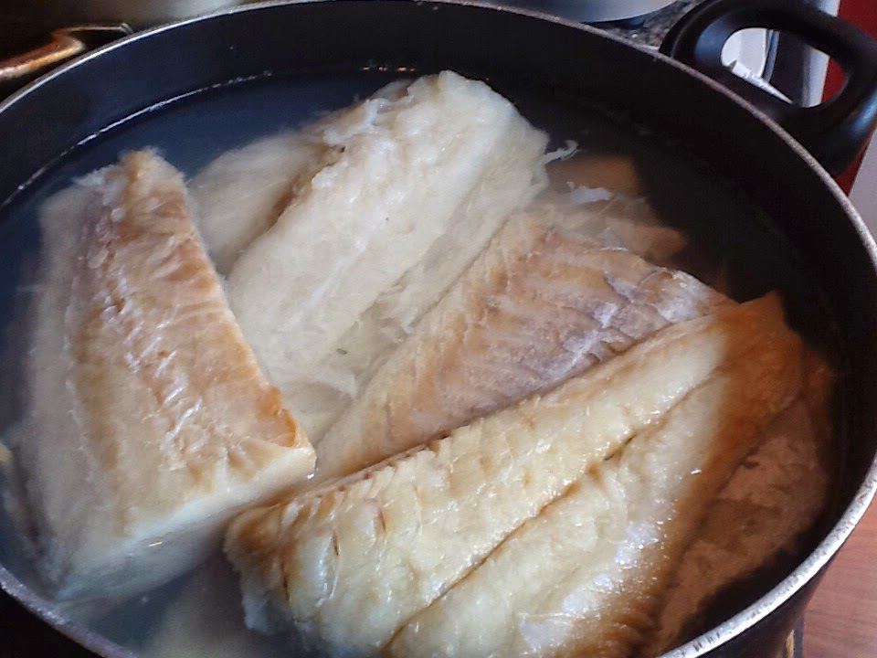 Spicy&Sweet: Everything Haitian - Morue (Saltfish) with boiled Plantain