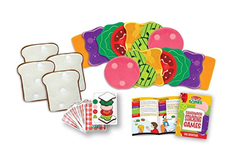 The Playful Otter: Sandwich Stacking