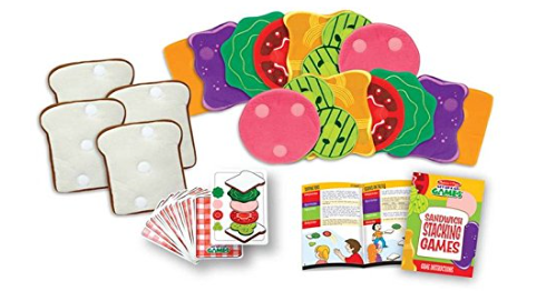 The Playful Otter: Sandwich Stacking