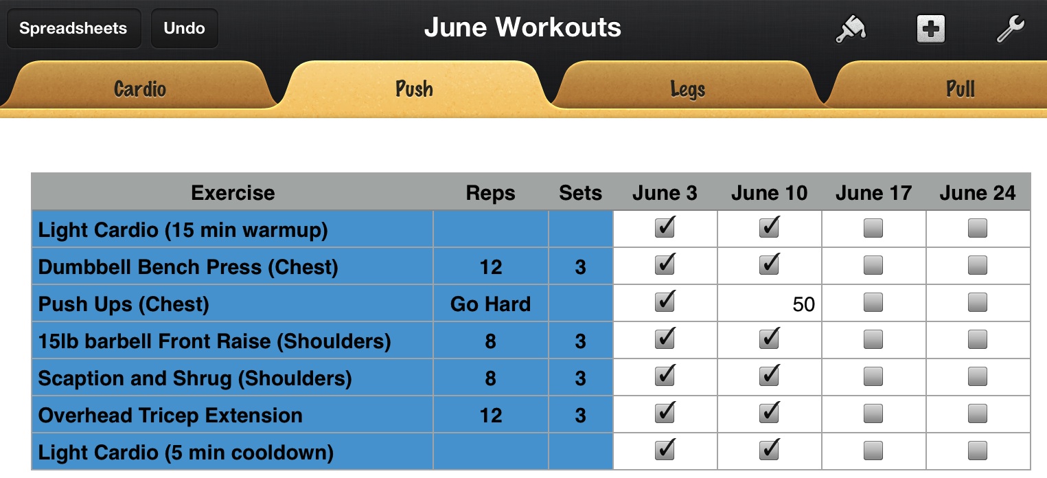 Inch by Inch: The Journey to My Healthy Lifestyle: June Workout Plan