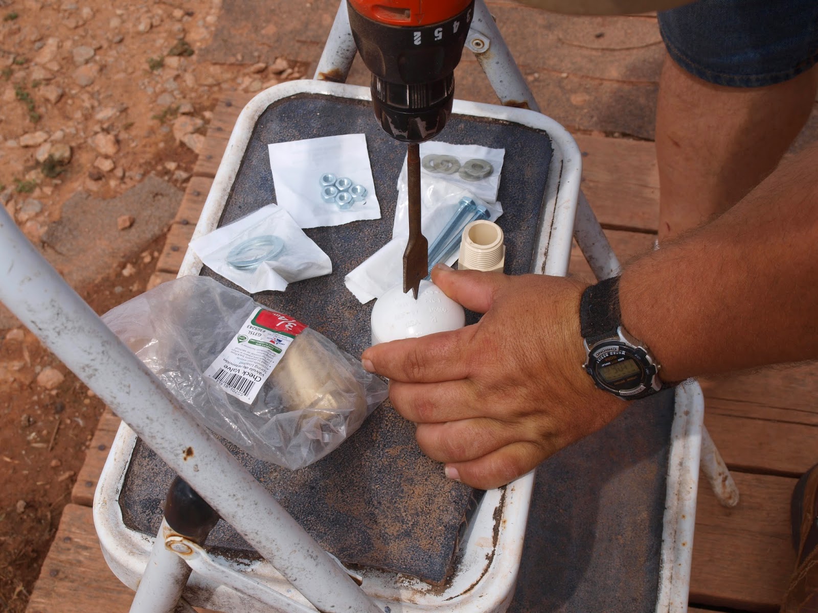 Tiny House Homestead: DIY: Build a Bullet Bucket to Access Water in ...
