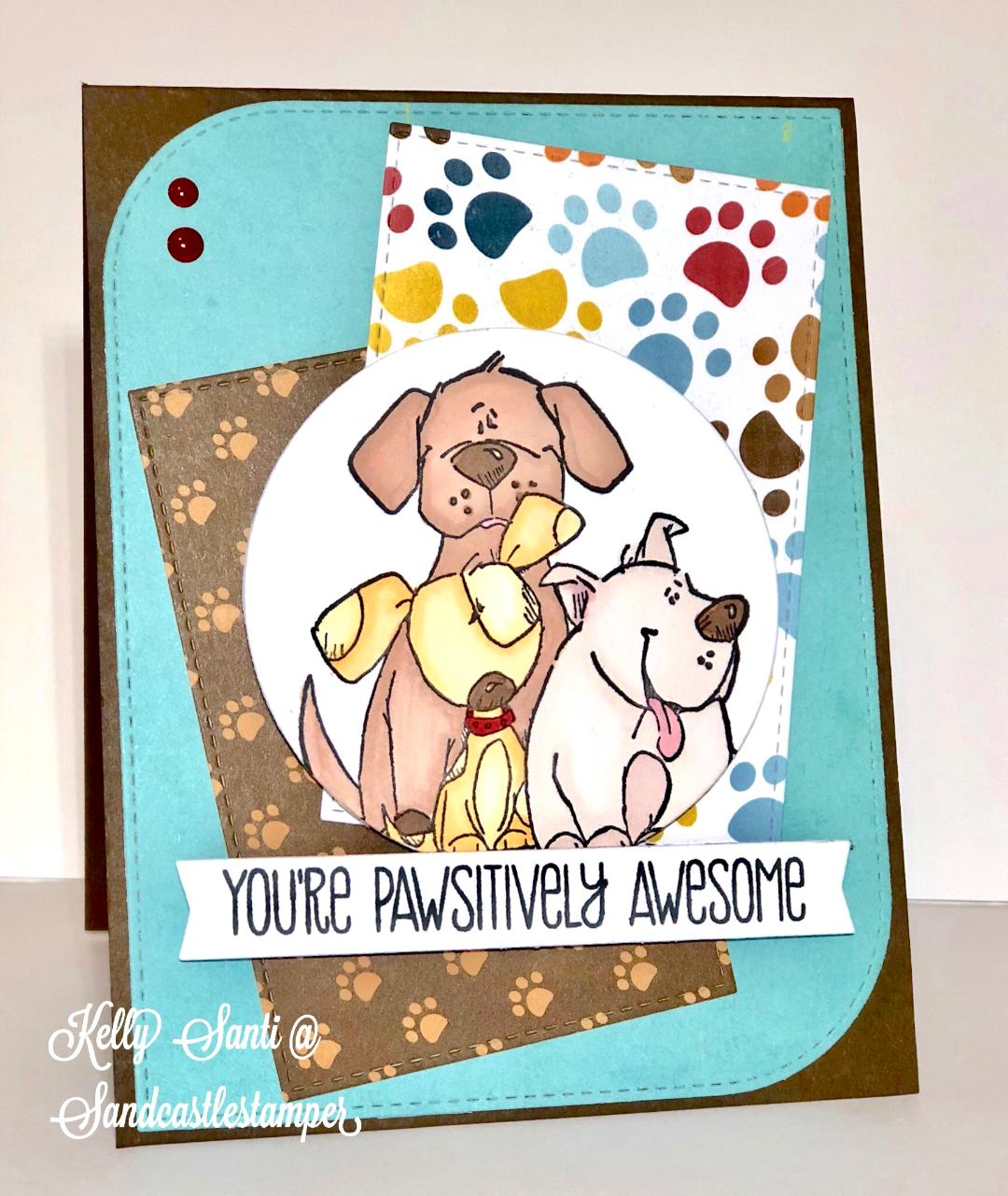 *Sandcastle Stamper* : DDD: Pawsitively awesome