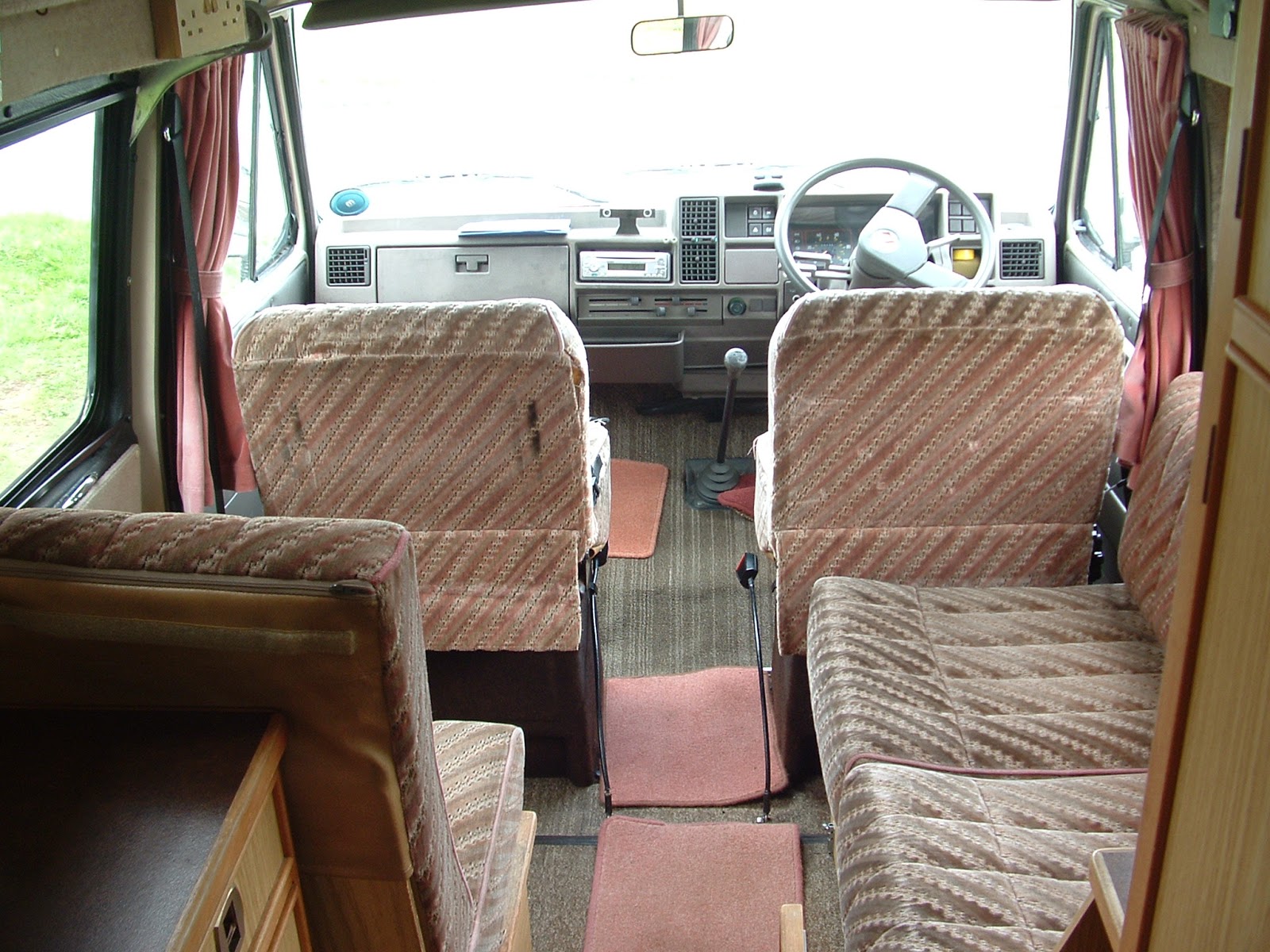 Vanlife; classic campervan interiors